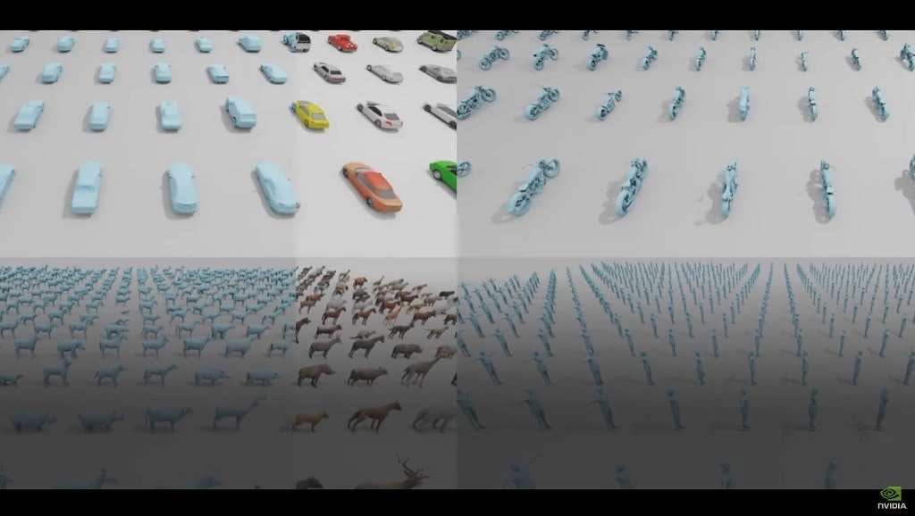 NVIDIA Research has released NVIDIA GET3D's automatic 3D model ... NVIDIA Research has released NVIDIA GET3D's automatic 3D model ...