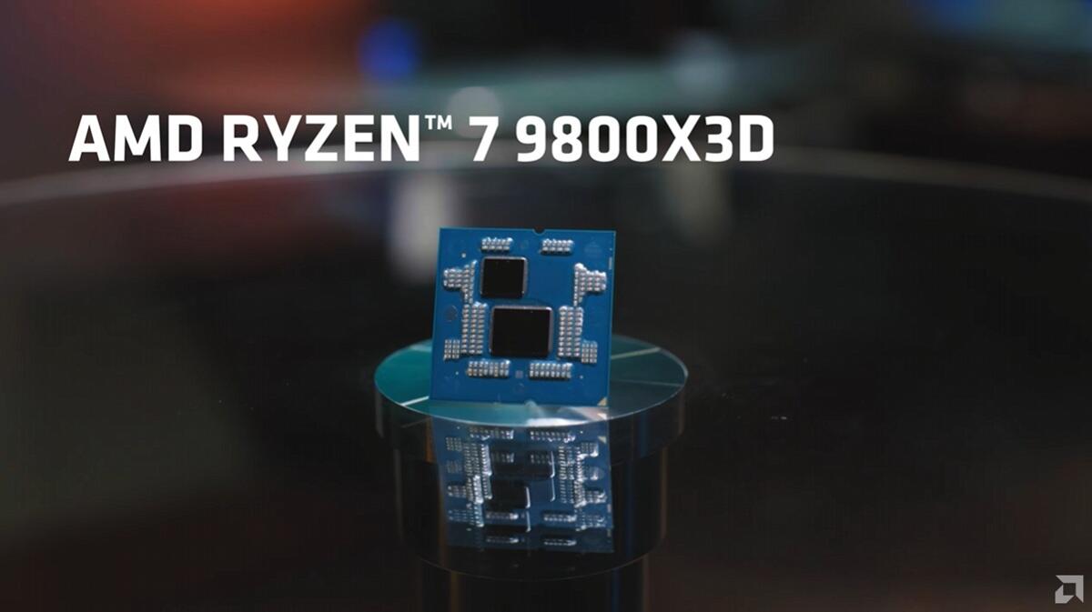 AMD Ryzen 7 9800X3D處理器於11月7日上市,售價479美金為首款不 AMD Ryzen 7 9800X3D處理器於11月7日上市,售價479美金為首款不